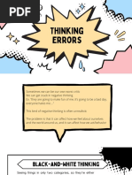 Over Thinking Worksheet | PDF | Thought | Cognitive Psychology