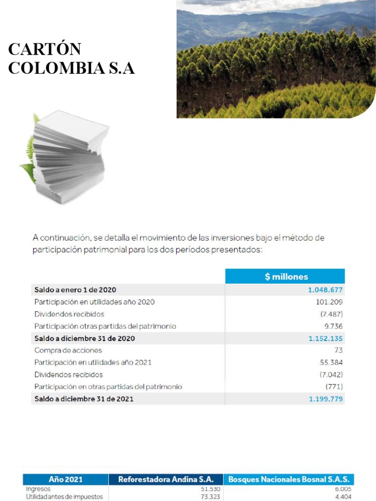 Cartón Colombia S 1 | PDF