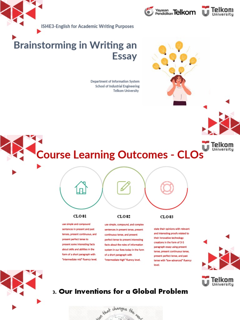 Lecture Note 9 Brainstorming-Lsk | PDF | Brainstorming | Indonesia
