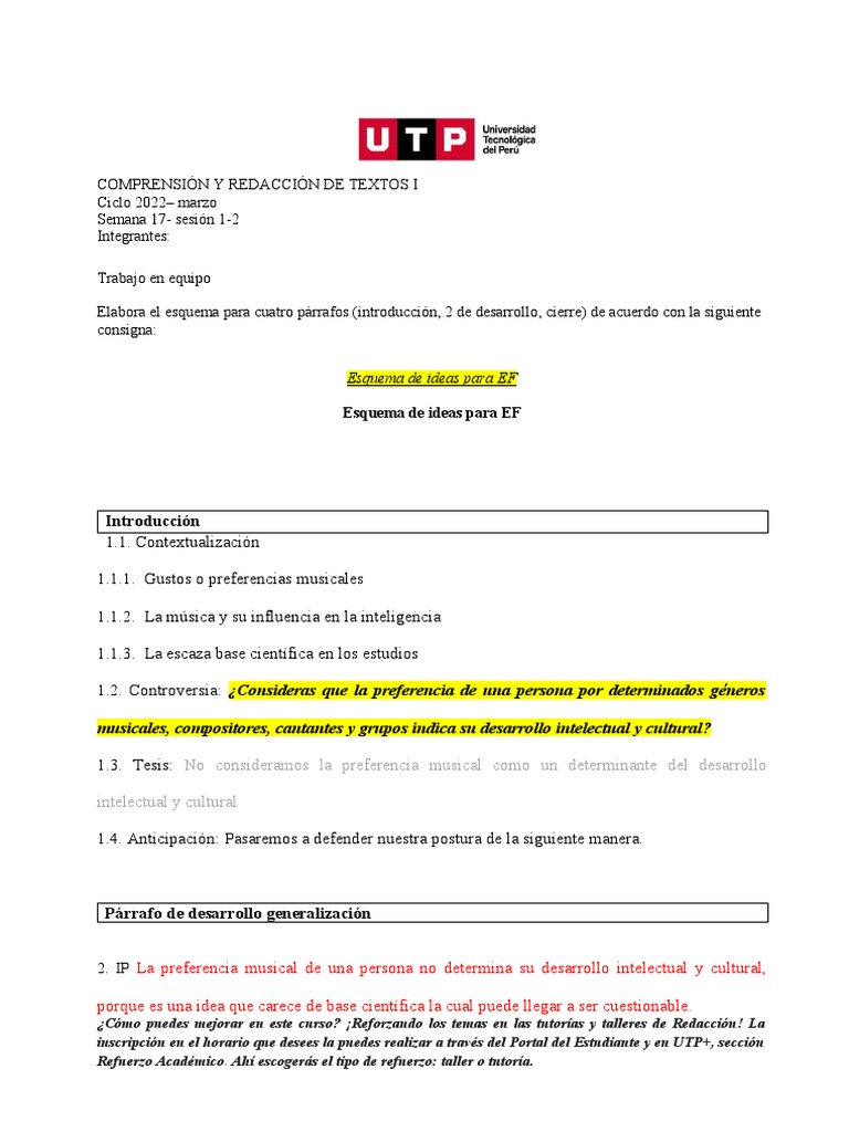Esquema para Examen Final (Material) 2022 Marzo | PDF | Cognición