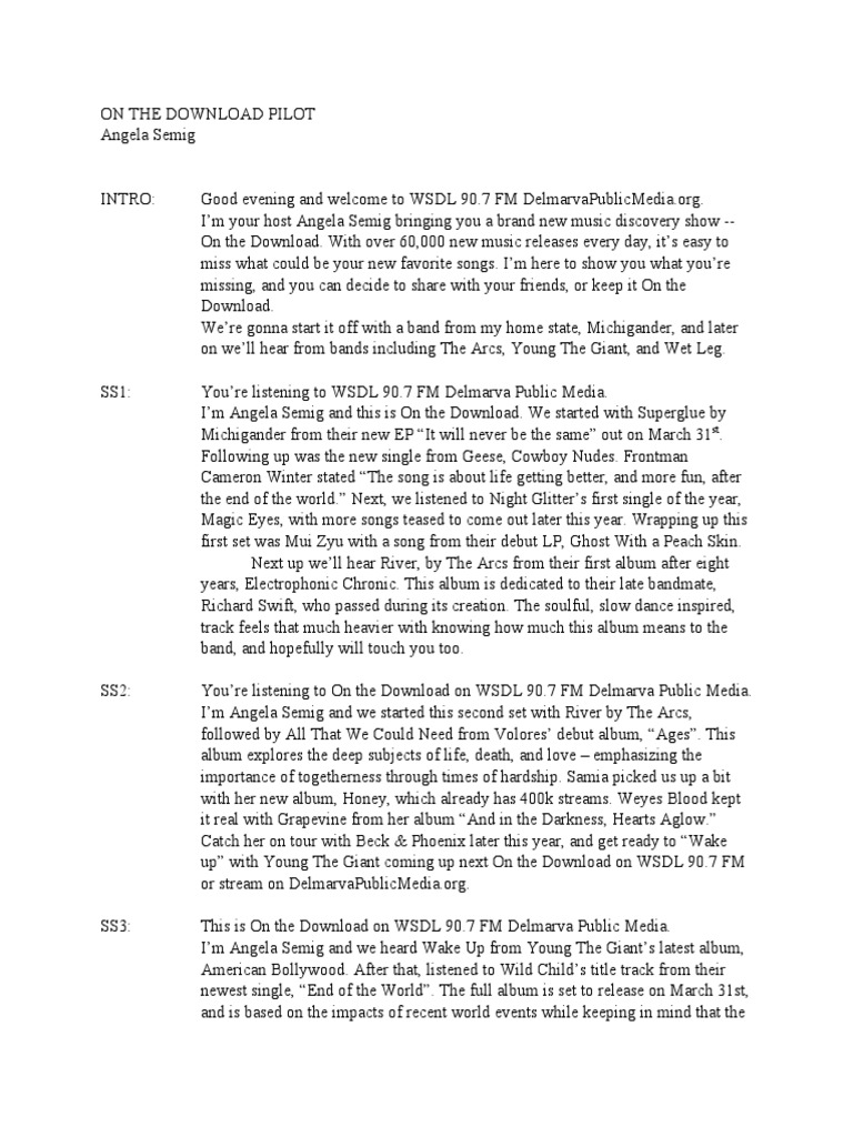 Intro | PDF | Albums | Recorded Music