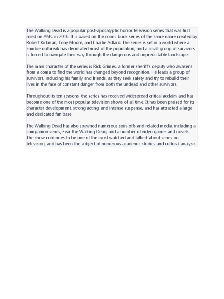 The Walking Dead | PDF