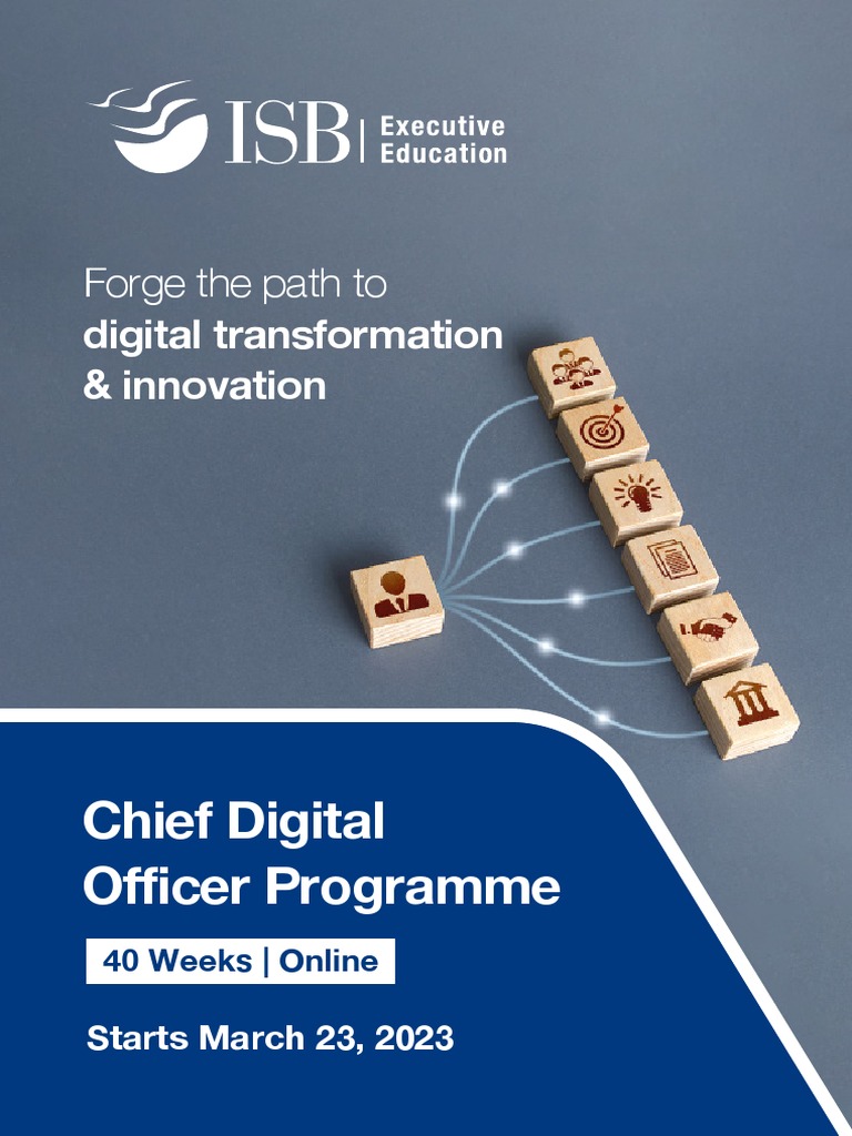 Isb Cdo Brochure | Download Free PDF | Innovation | Leadership