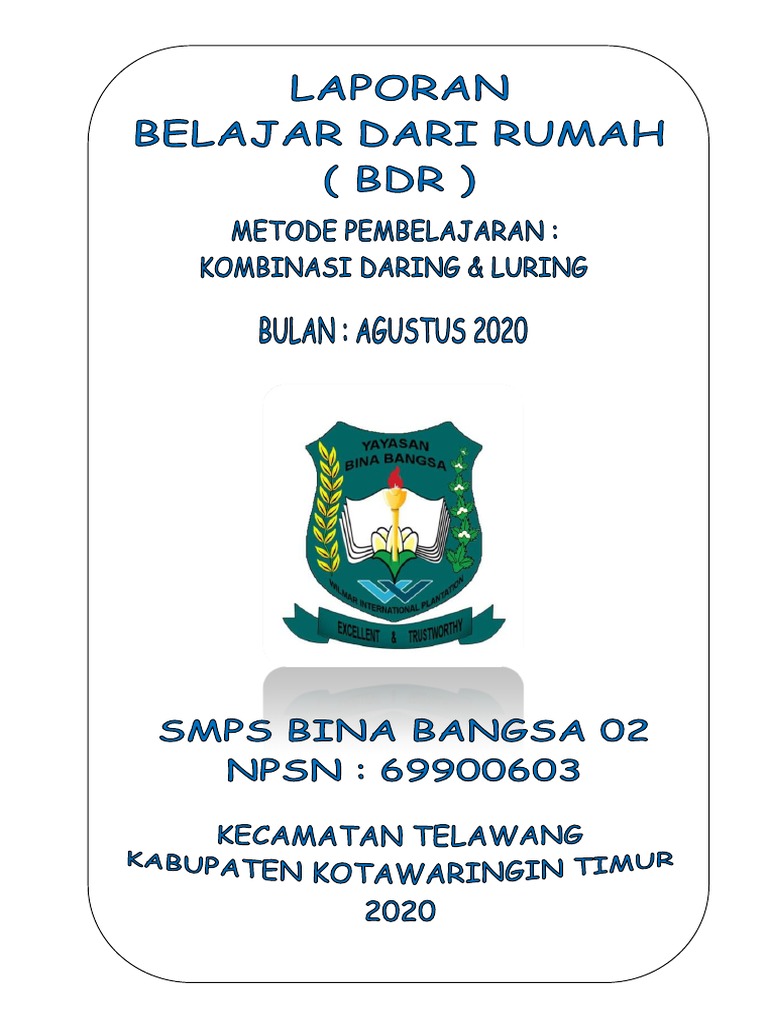 Laporan BDR Agustus | PDF