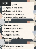 ANG LETRANG Ñ Worksheet | PDF