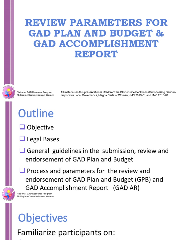 GPB Review Guide DILG Dec4 | PDF | Gender | Gender Studies