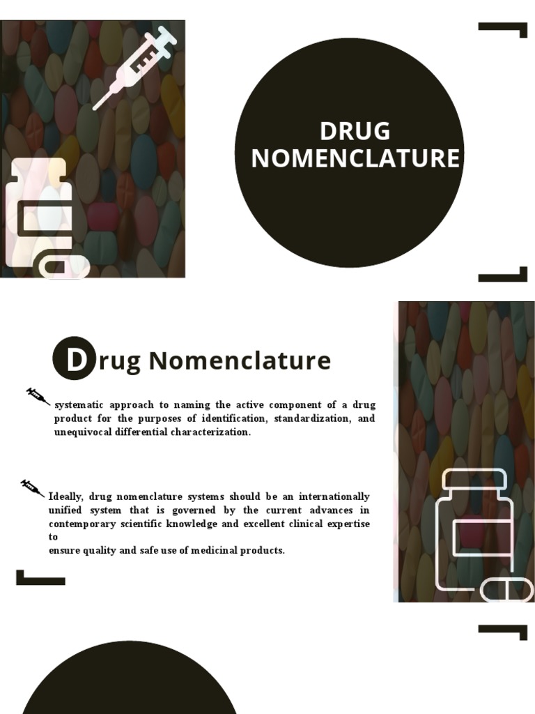 Drug Nomenclature Explained | PDF