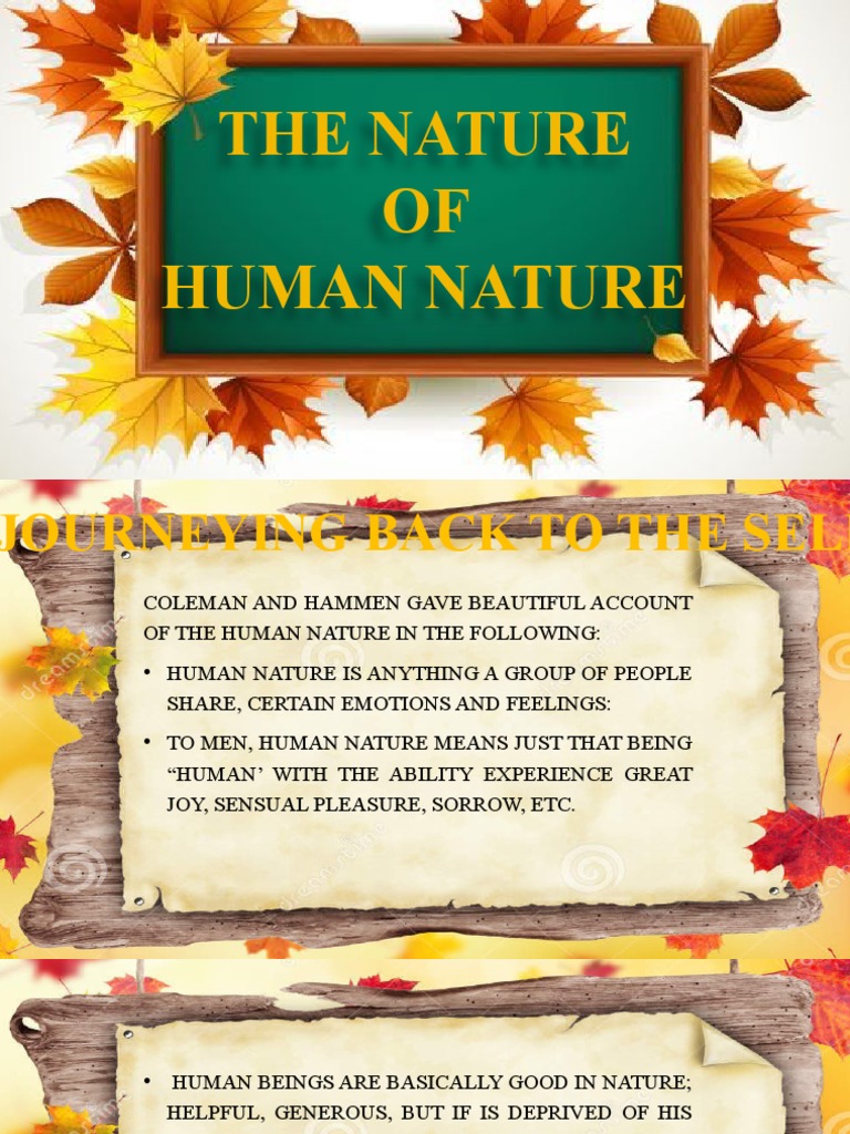 The Nature of Human Nature: A Journey Back to Understanding Ourselves ...