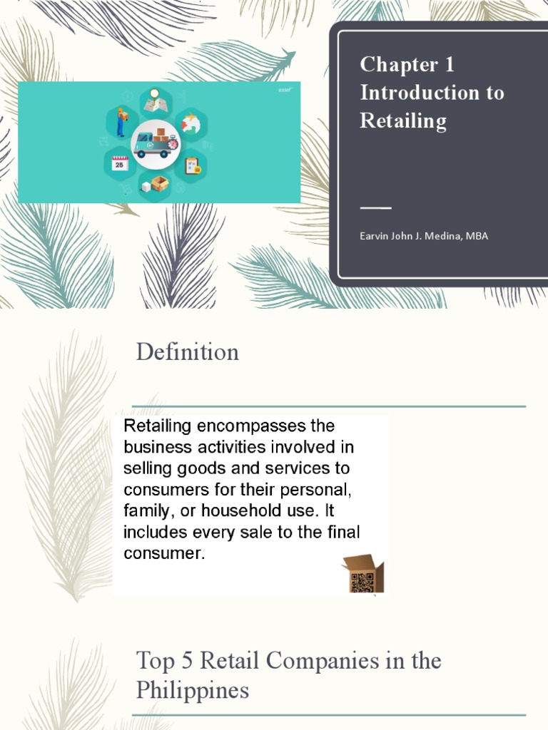 Retail Management Chapter 1 | PDF | Retail | Supermarket