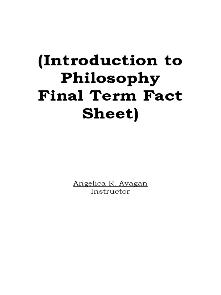 Introduction To Philosophy Module 2 | PDF | Laozi | Confucianism