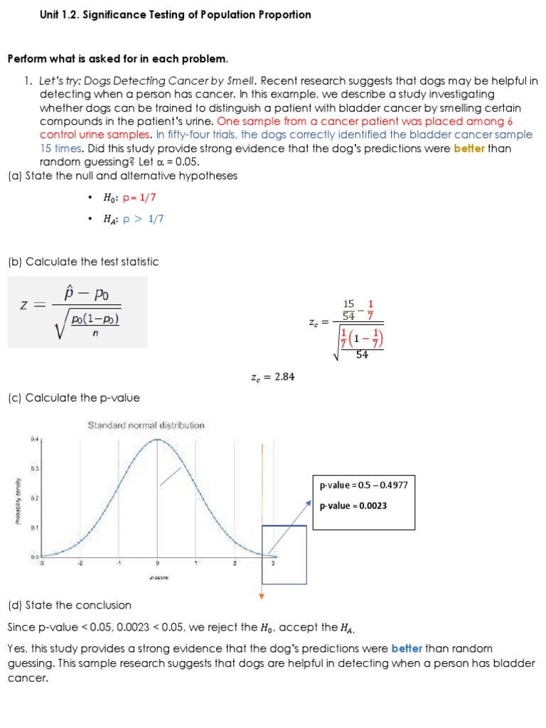 1.2.TEST of Proportions Solved Problems | PDF | P Value | Statistical ... 1.2.TEST of Proportions Solved Problems | PDF | P Value | Statistical ...