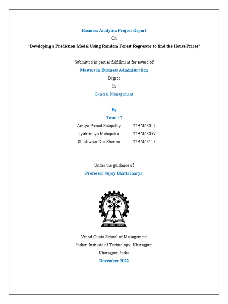 BA Project - Team17 | PDF | Machine Learning | Categorical Variable