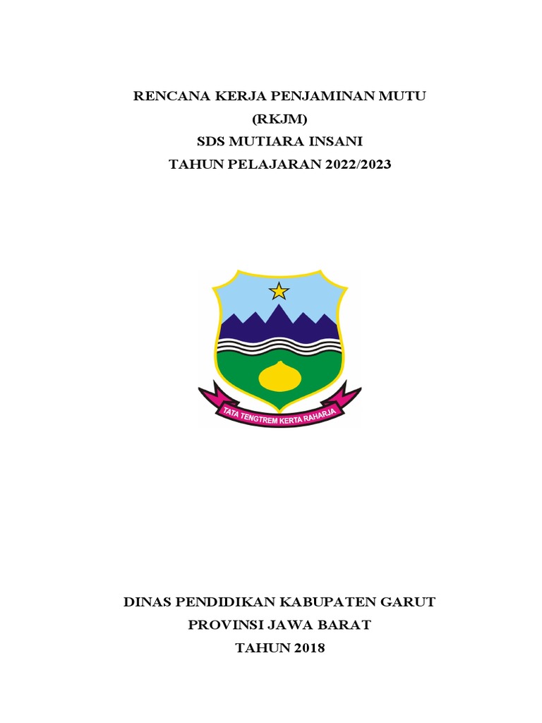 Contoh Format RKJM SD | PDF