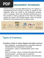 Inventory Management Notes | PDF | Inventory | Stocks