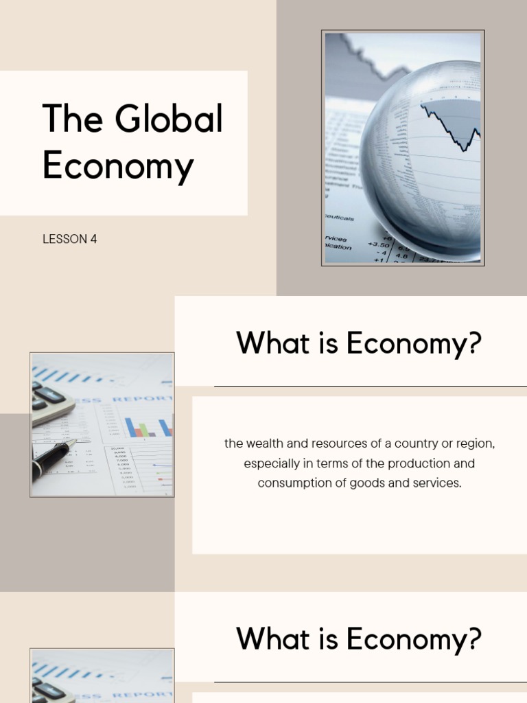 Lesson 5a - Globalized Economy | PDF | World Systems Theory ...