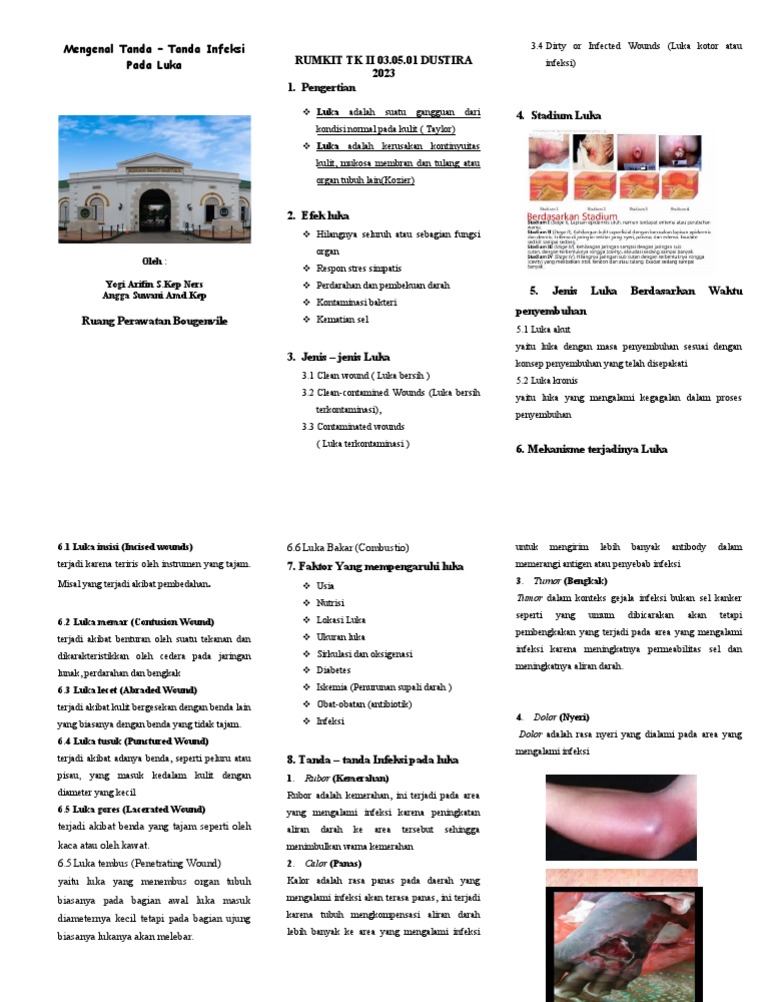 Mengenal Tanda - Tanda Infeksi Pada Luka | PDF