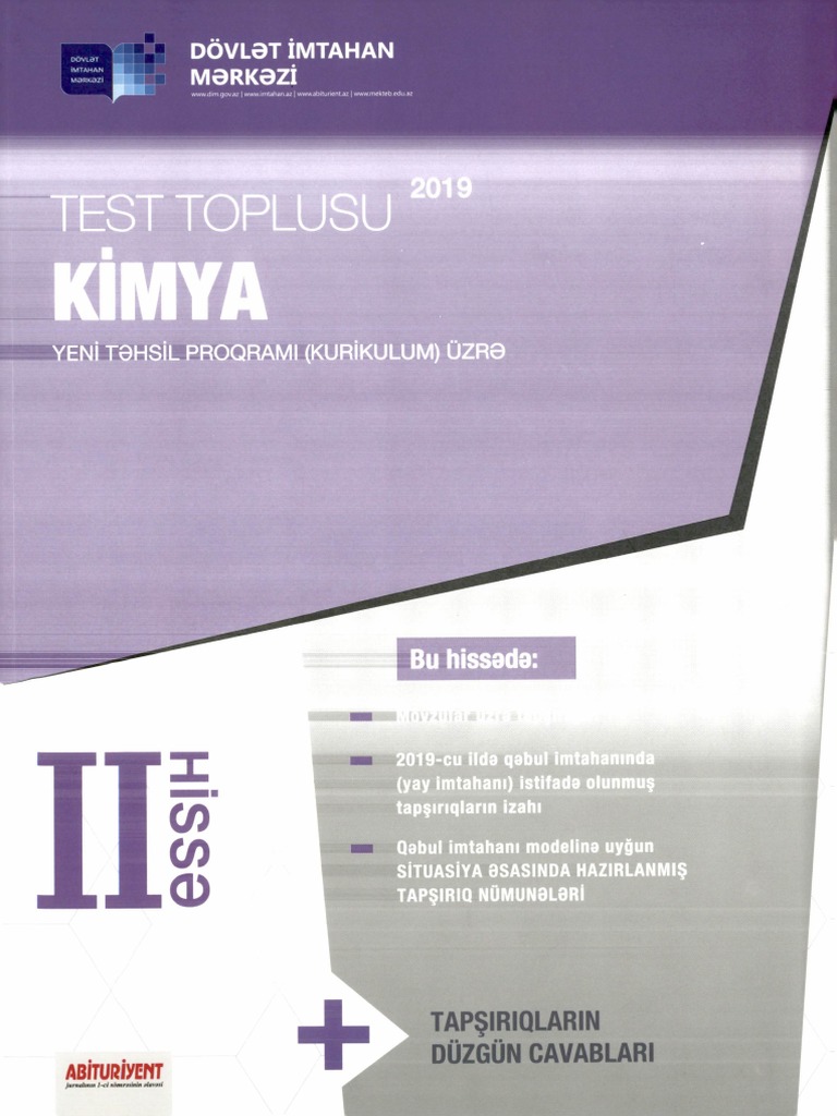 DİM Kimya Bank 2 | PDF