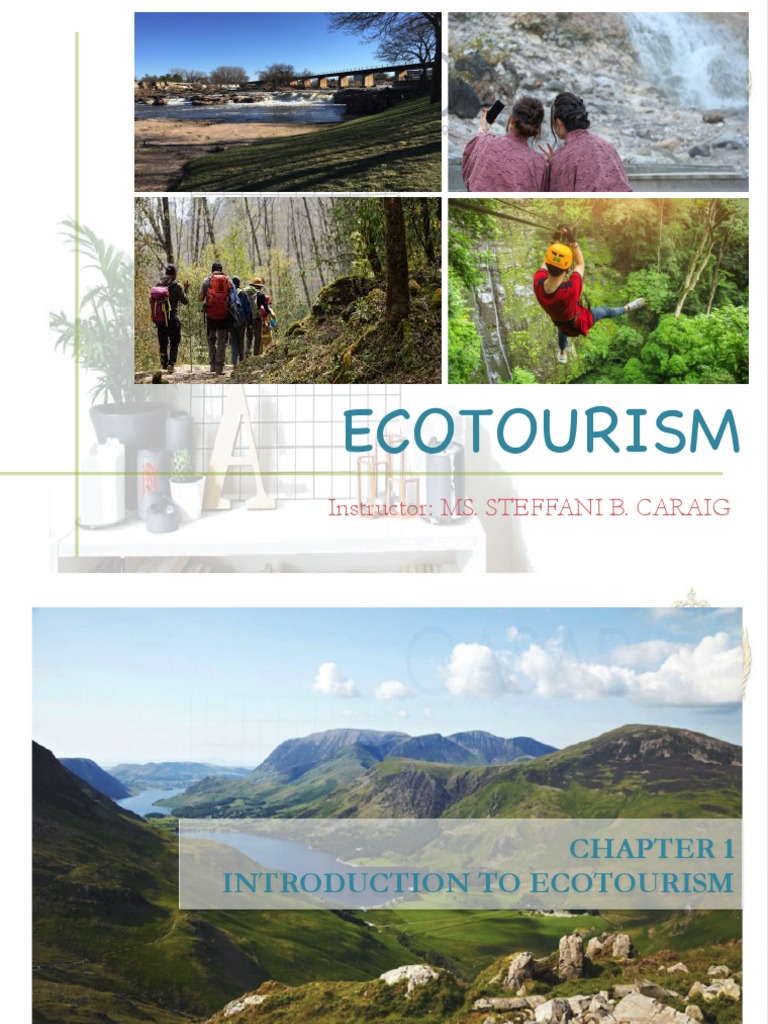 An Introduction to Ecotourism: Defining the Concept, Principles, Types ...