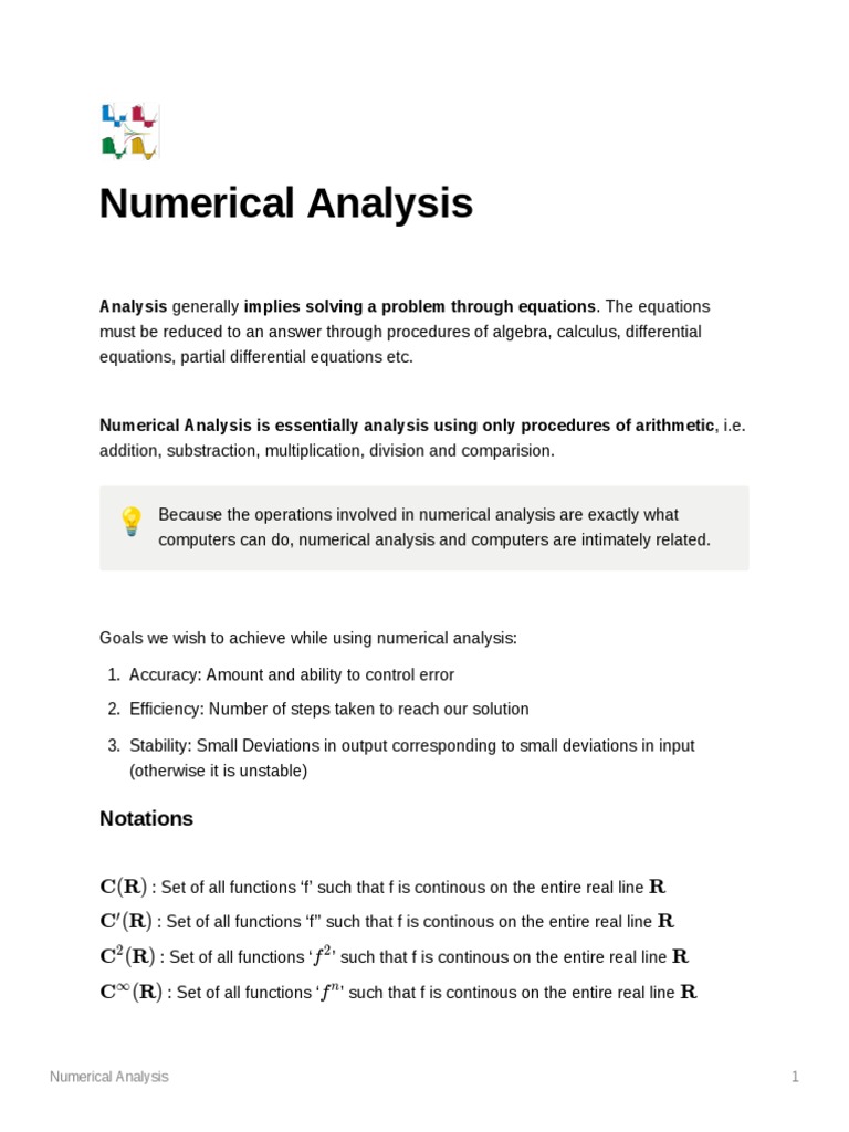 Numerical Analysis | Download Free PDF | Numerical Analysis ... Numerical Analysis | Download Free PDF | Numerical Analysis ...