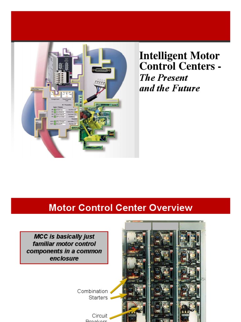 The Present and Future of Intelligent Motor Control Centers: Enabling ...