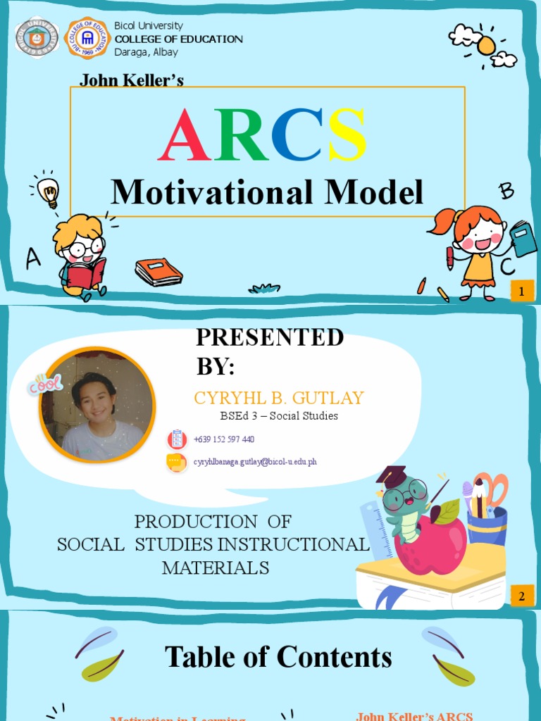 John Keller's: Motivational Model | PDF | Instructional Design | Learning