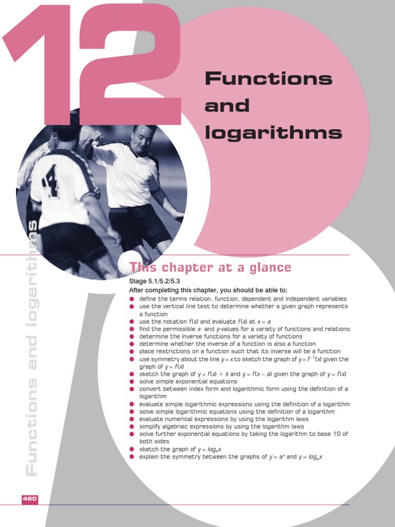 Chap 12 | PDF | Function (Mathematics) | Logarithm