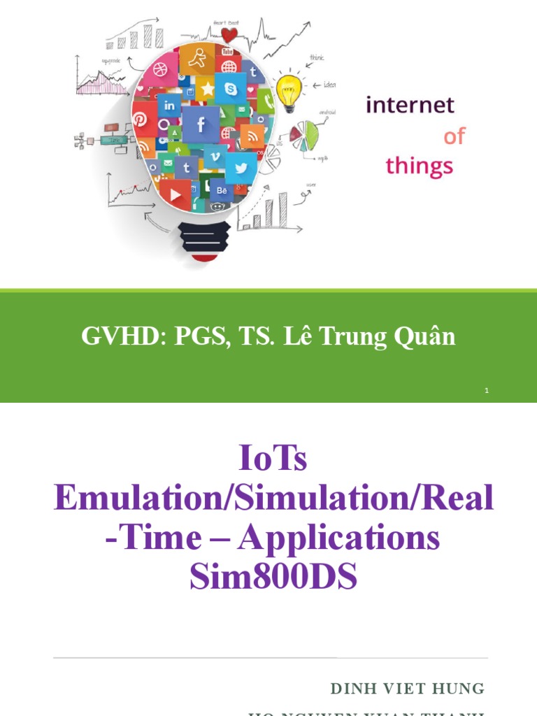 IoT Module Sim800DS - Nhom 6 FINAL | PDF