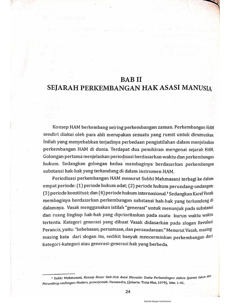 Sejarah Perkembangan HAM | PDF