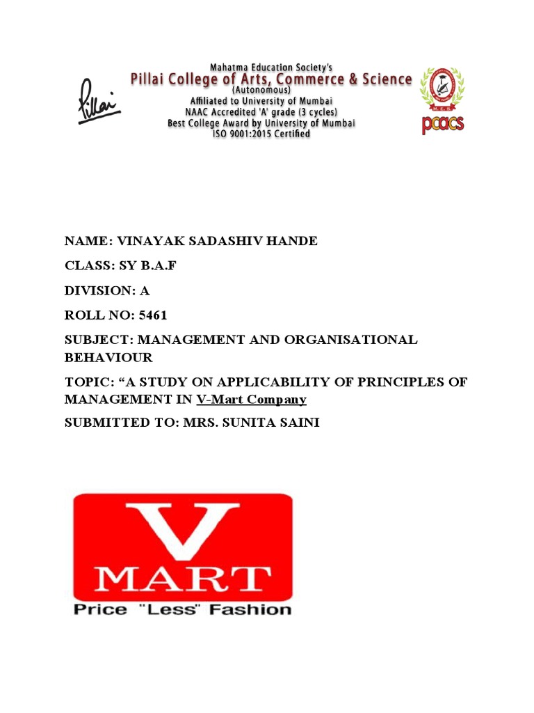 Management Project | PDF | Retail | Sustainability