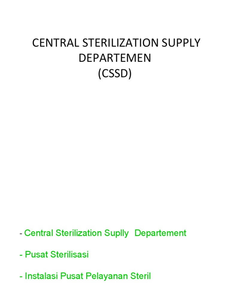 CSSD 1 | PDF