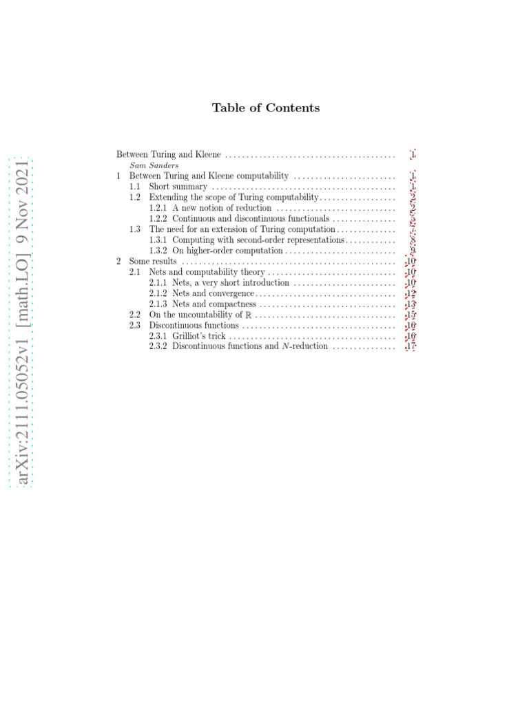 Between Turing And Kleene Pdf Computability Theory Limit Mathematics