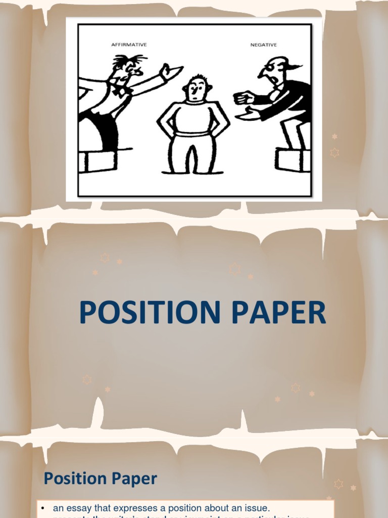 Position Paper Essentials | PDF | Argument | Fallacy