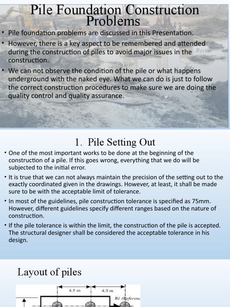 Pile Foundation Assignment | PDF | Deep Foundation | Concrete