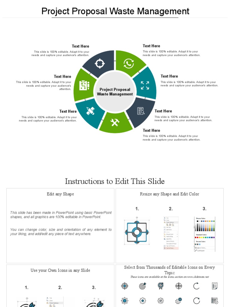 Project Proposal Waste Management PPT Powerpoint Ideas Summary CPB ...