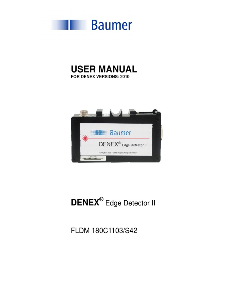 Denex Edge DetectorII | PDF | Light Emitting Diode | Bipolar Junction ...