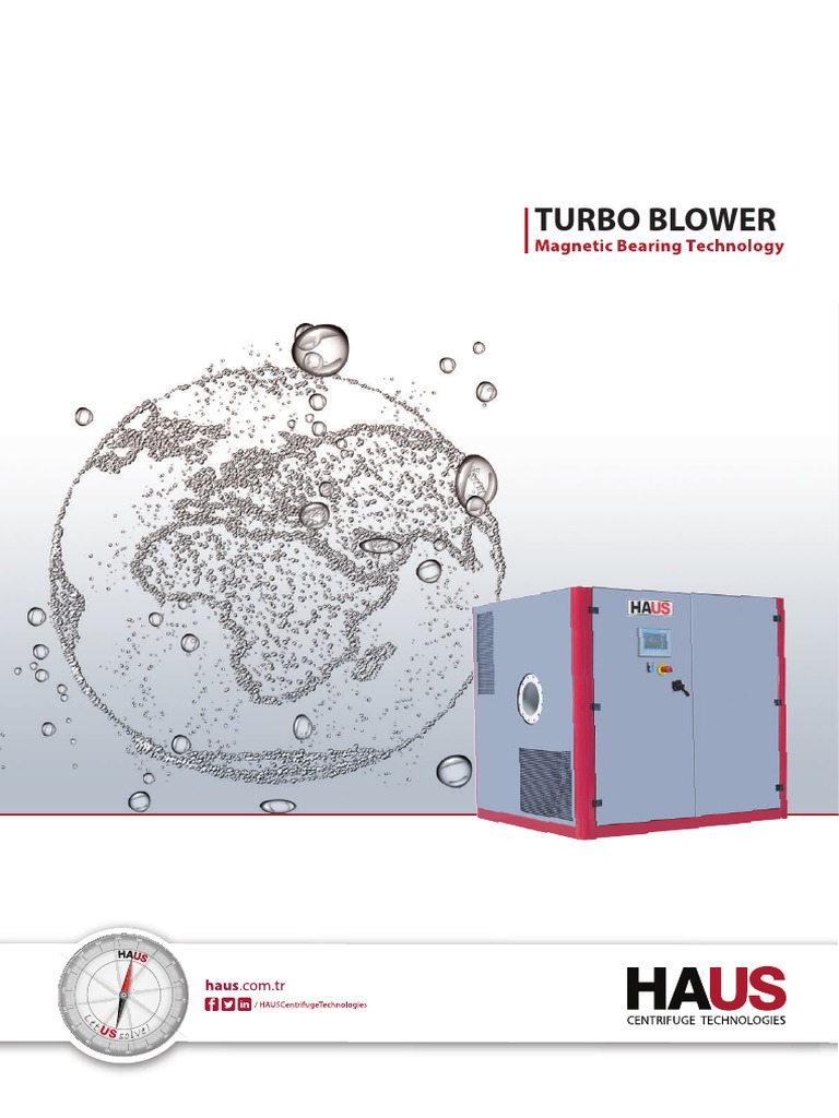HAUS Turbo Blower Brochure EN | PDF | Turbocharger | Electric Motor