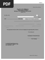 CS Form No. 33-A Revised 2018 Appointment Form - Regulated | PDF ...