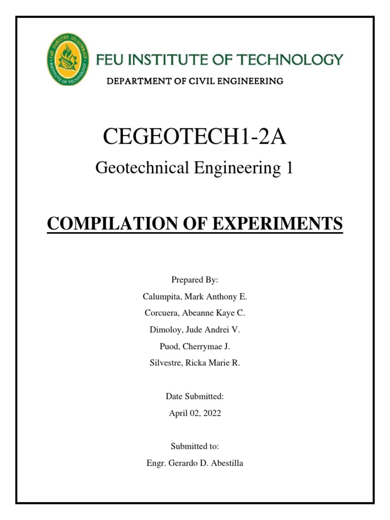 Compilation GRP03 Geotech | PDF