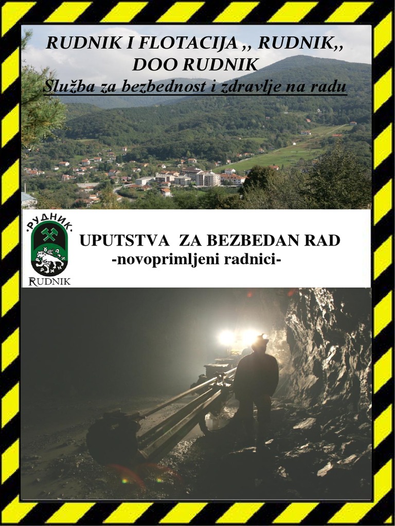 Rudnik Doo - BiZNR - Upustvo Za Novoprimljene Radnike | PDF
