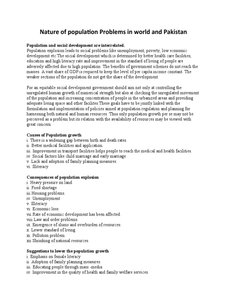 Population Planning | PDF | Economic Growth | Agriculture