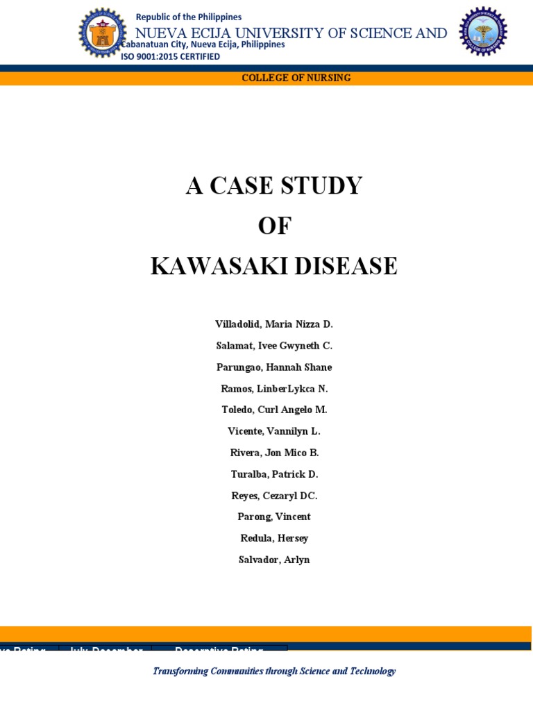 CASE STUDY KAWASAKI DISEASE Edited | PDF | Anemia | Physiology