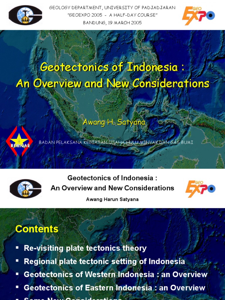 Indonesia's Geotectonics Overview | PDF | Plate Tectonics | Earth Sciences