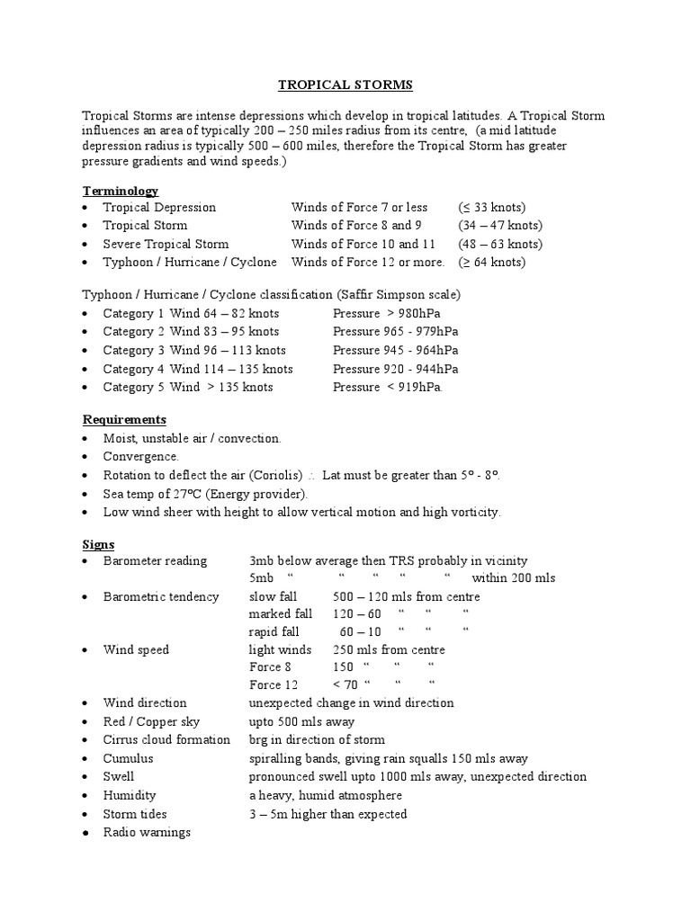 TRS Diagram | PDF | Tropical Cyclones | Wound