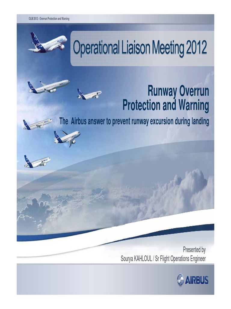Overrun Protection and Warning | PDF | Airliner | Aerospace