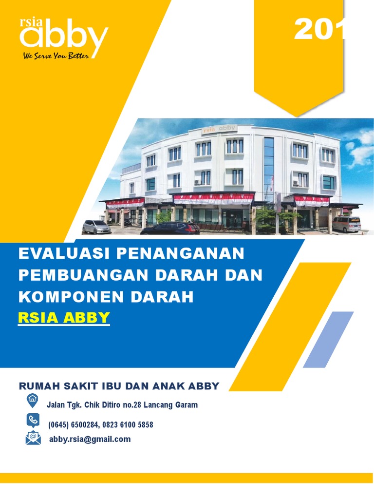 Evaluasi Penanganan Limbah RSIA Abby | PDF