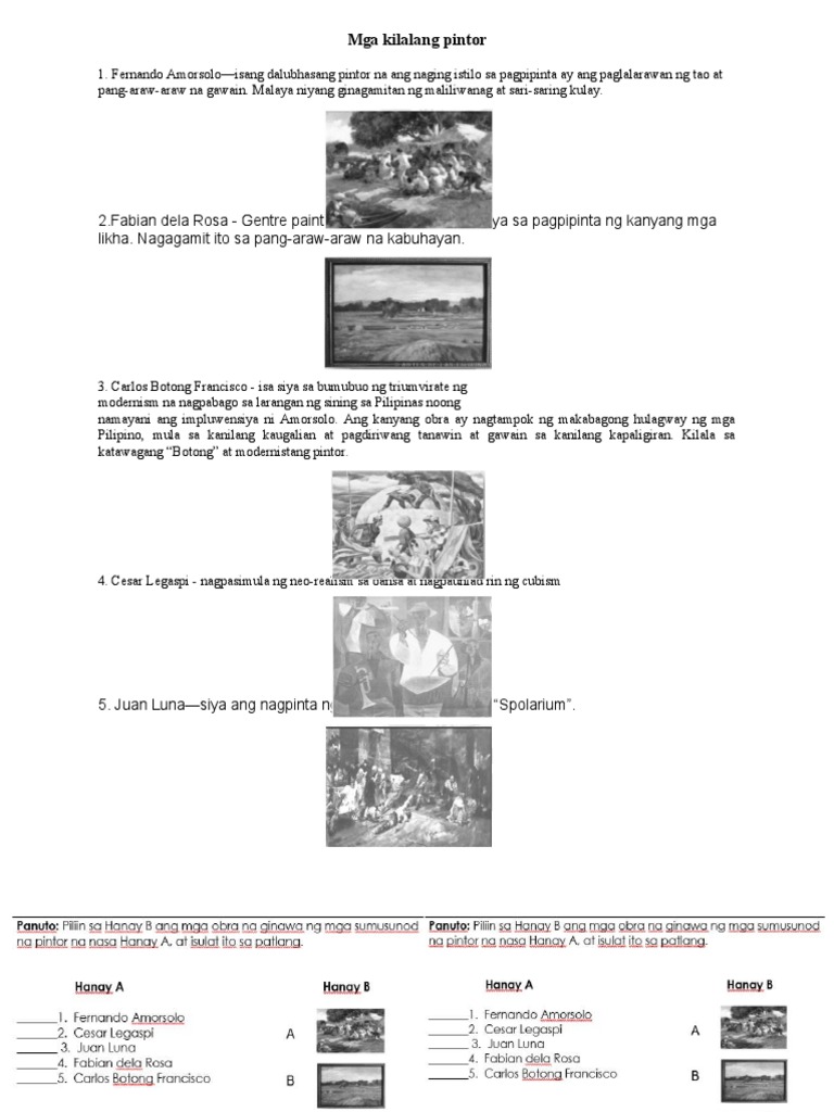 Week 2 - Activity Sheets | PDF