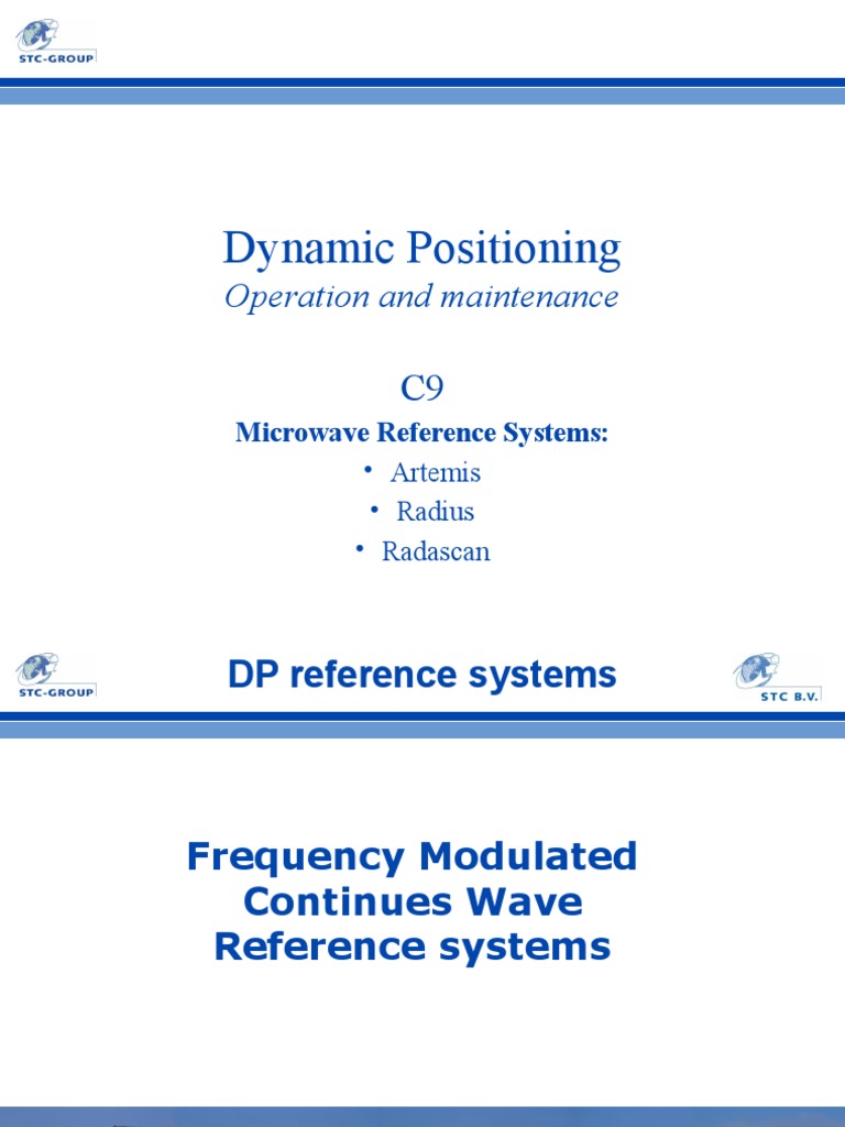 Dynamic Positioning c9 | PDF | Microwave | Antenna (Radio)