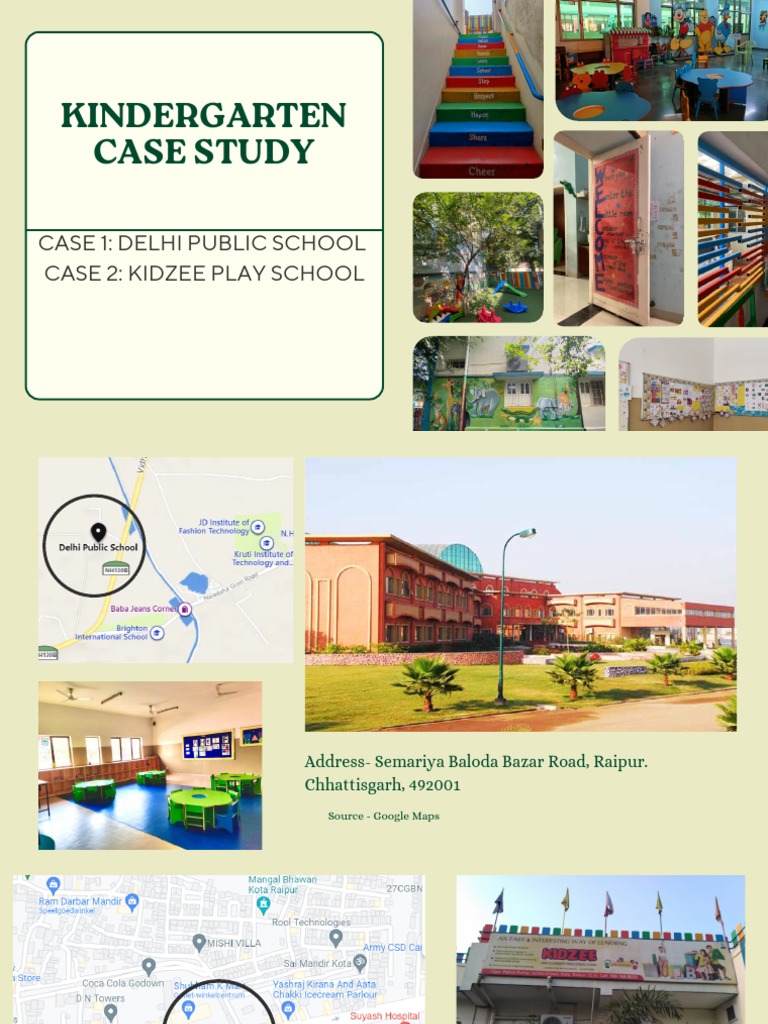 Kindergarten Architectural Case Study (Raipur) | PDF