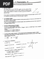 Trigonometry Formulas for Class 11 | Complete List | PDF ...