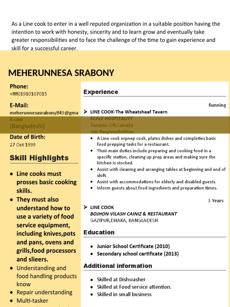 Resume Without Education | PDF